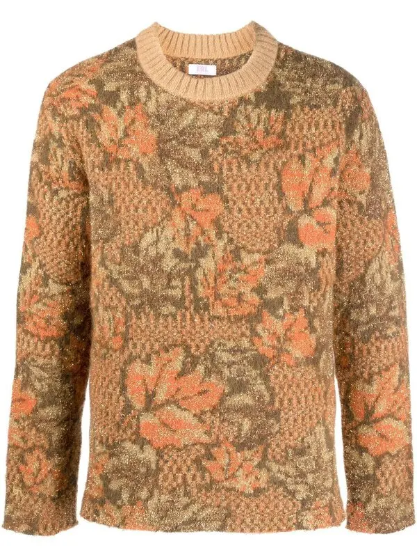 ERL Autumn Leaves Printed Jumper