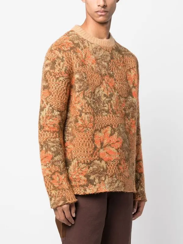 ERL Autumn Leaves Printed Jumper