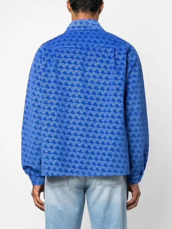 ERL All-over Logo Corduroy Shirt