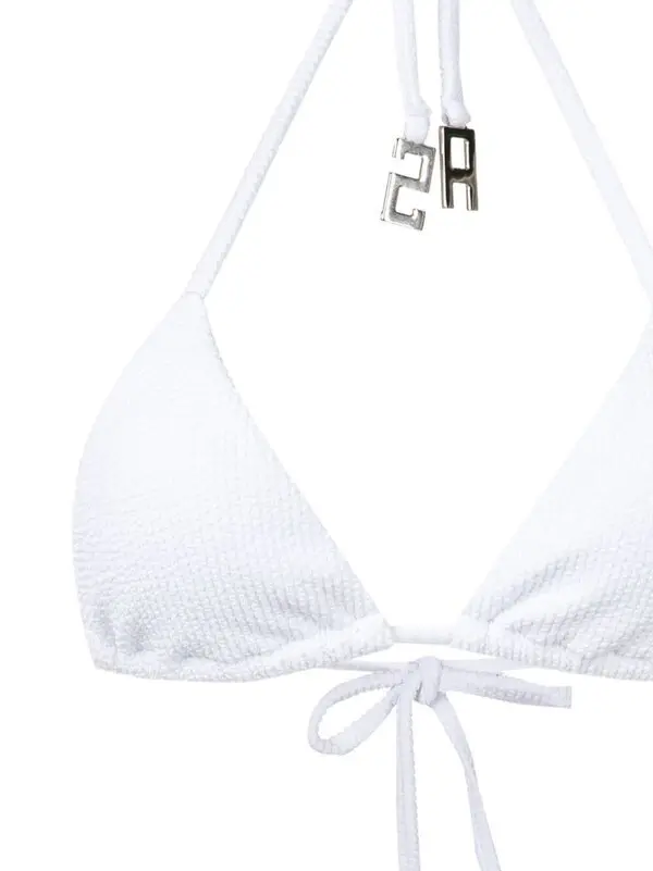 AMIR SLAMA Ribbed Triangle Bikini
