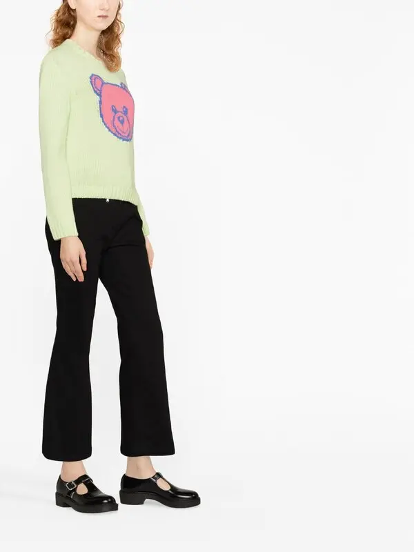 Moschino Teddy Bear Intarsia Knit Jumper