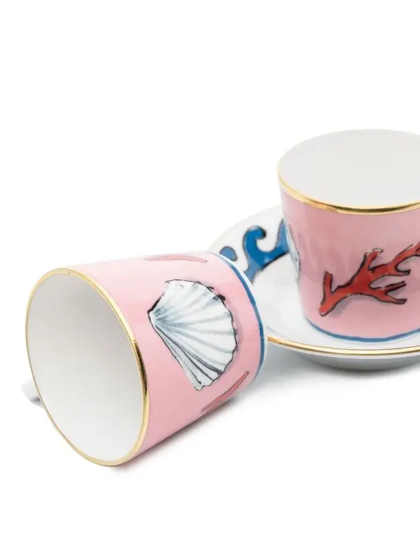 GINORI 1735 Viaggio Di Nettuno Coffee Cups