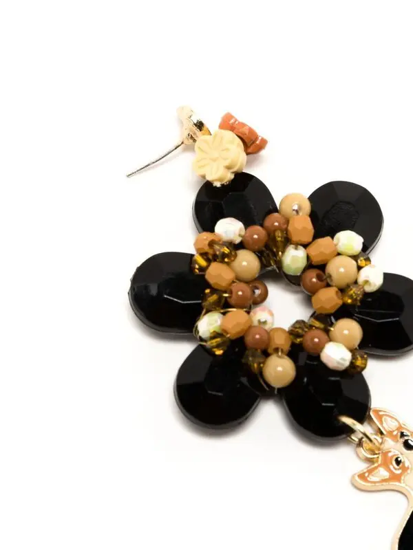 AMIR SLAMA Corgi Statement Drop Earrings