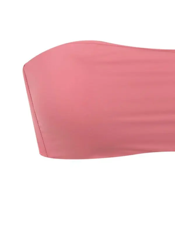 AMIR SLAMA Gathered-detailing Bandeau Bikini - Neutrals