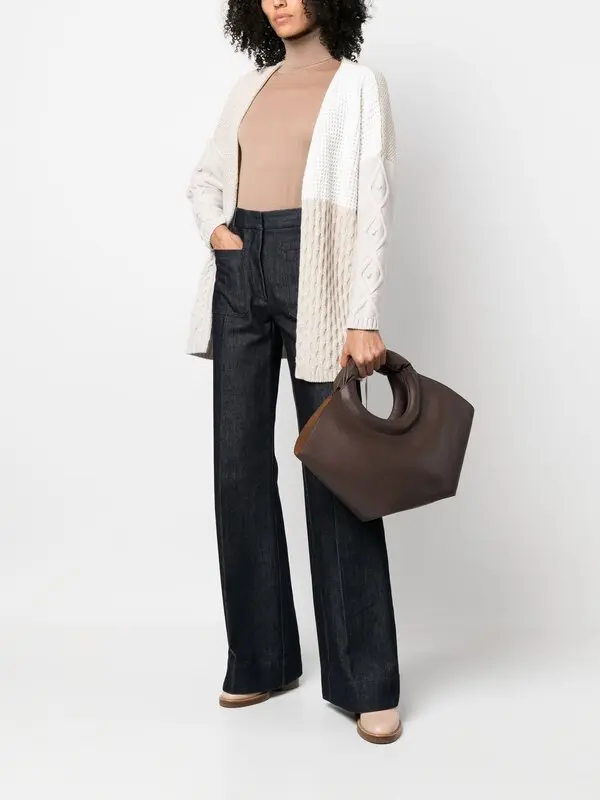 LE TRICOT PERUGIA Long-sleeve Roll-neck Jumper - Neutrals