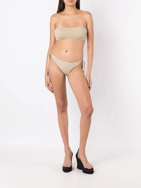 AMIR SLAMA Gathered Bandeau Bikini