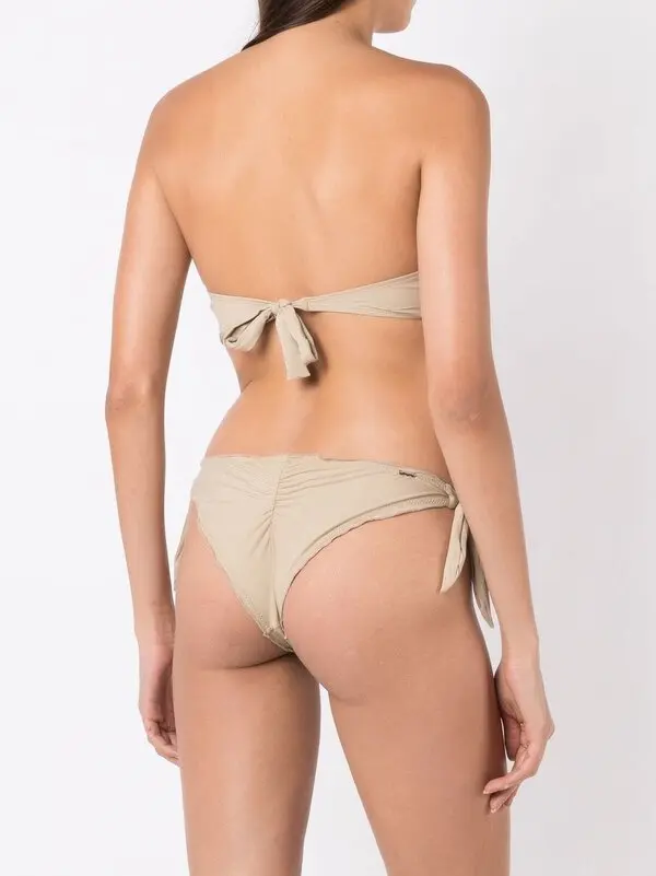 AMIR SLAMA Gathered Bandeau Bikini