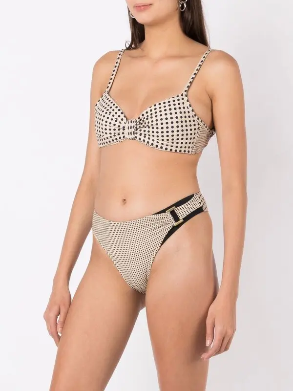 AMIR SLAMA Polka Dot Bikini