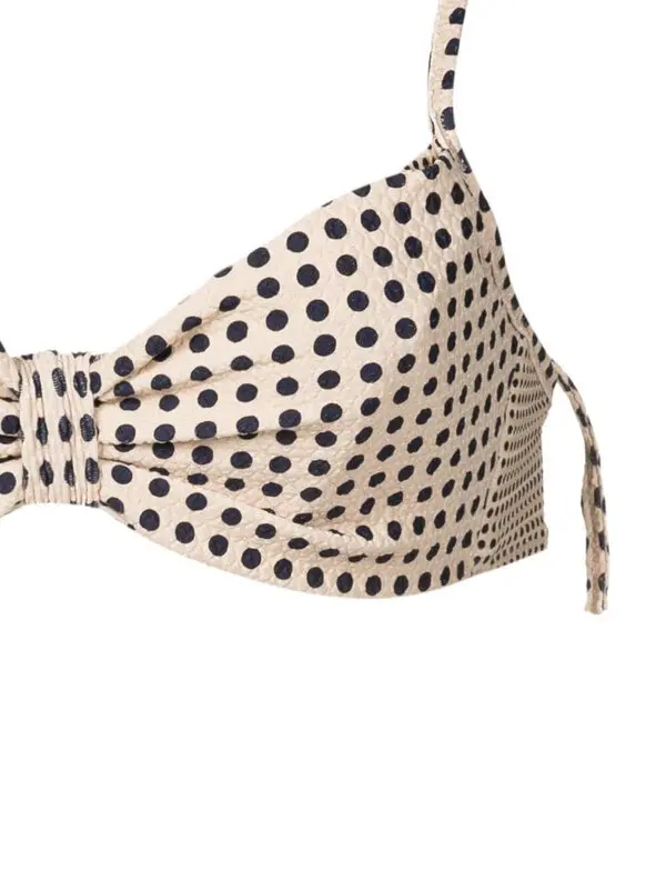 AMIR SLAMA Polka Dot Bikini