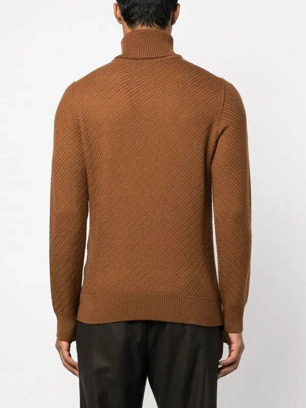 LARDINI Rollneck Wool Sweater
