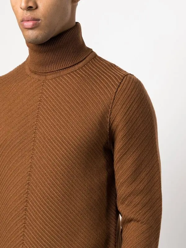 LARDINI Rollneck Wool Sweater