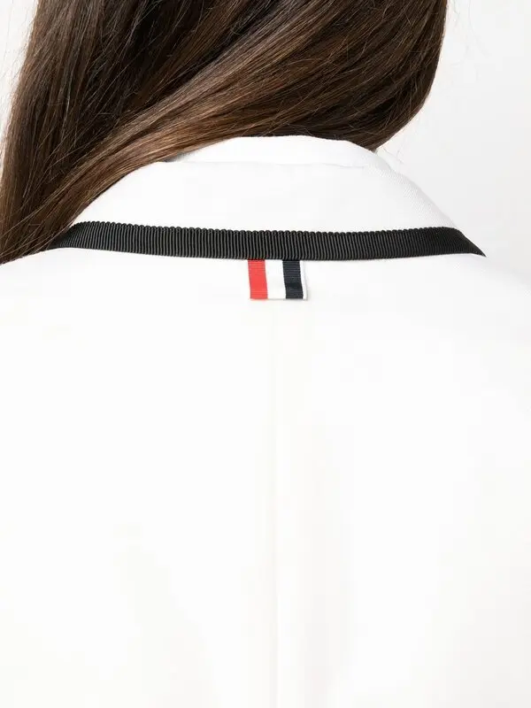 Thom Browne Grosgrain Ribbon-trim Blazer