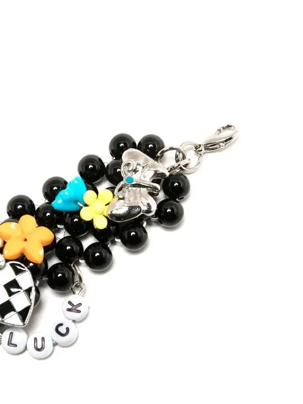 AMIR SLAMA Multi-charm Beaded Bracelet
