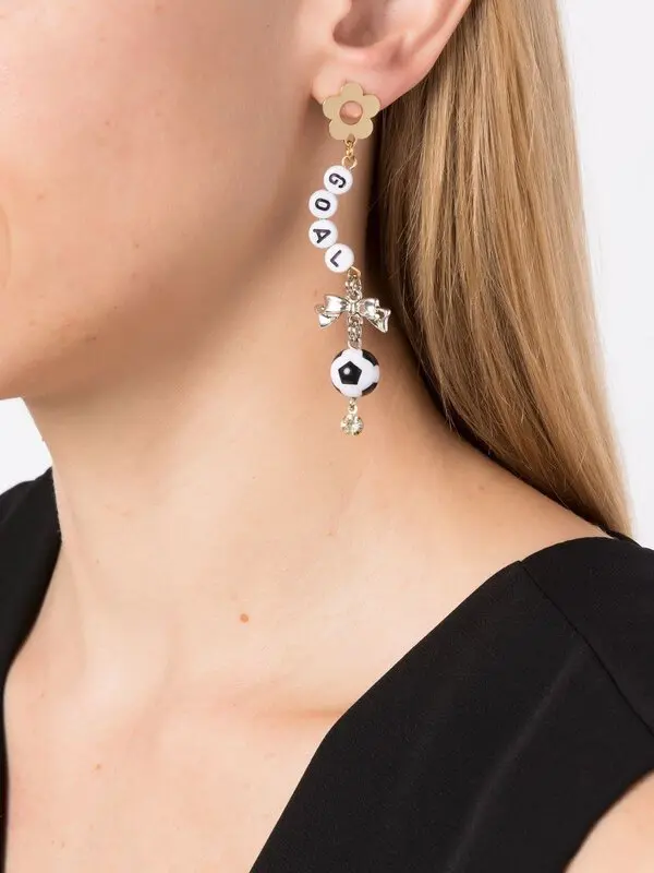 AMIR SLAMA Football Drop Earrings