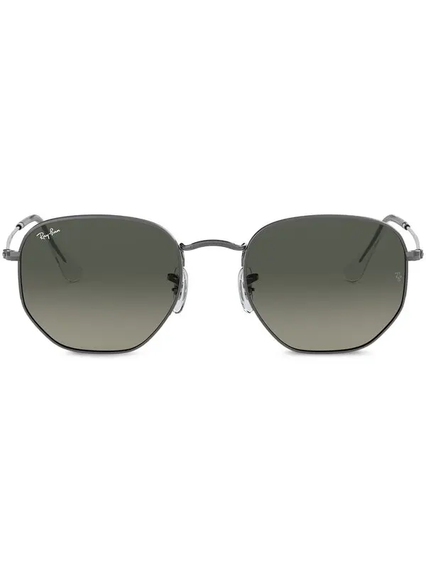 Ray-ban Hexagonal Frame Sunglasses - Grey