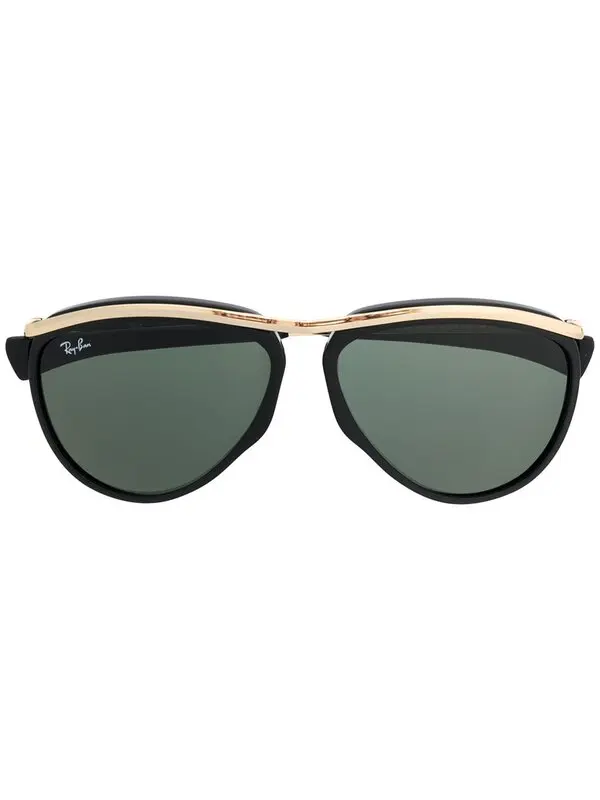 Ray-ban Aviator Frame Sunglasses - Black