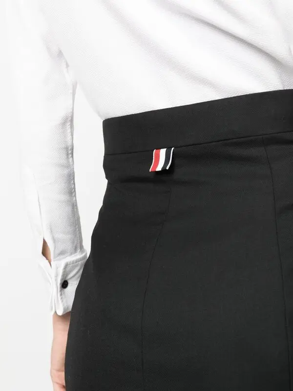 Thom Browne Twill-weave Pencil Skirt