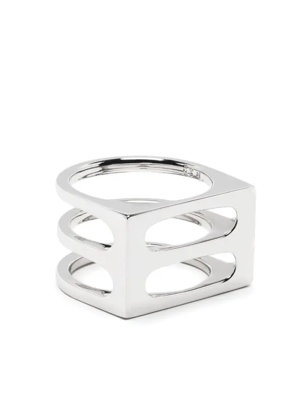 Tom Wood Double Cage Ring - Silver