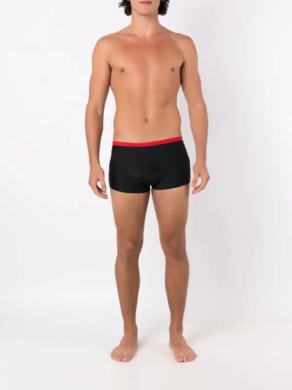 AMIR SLAMA Two-tone Swim Shorts