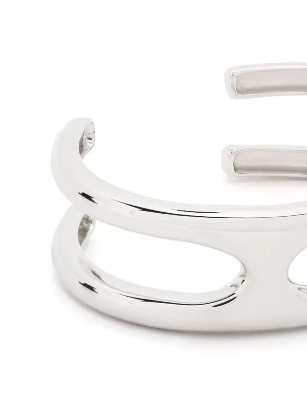Tom Wood Cage Recycled Sterling Cuff