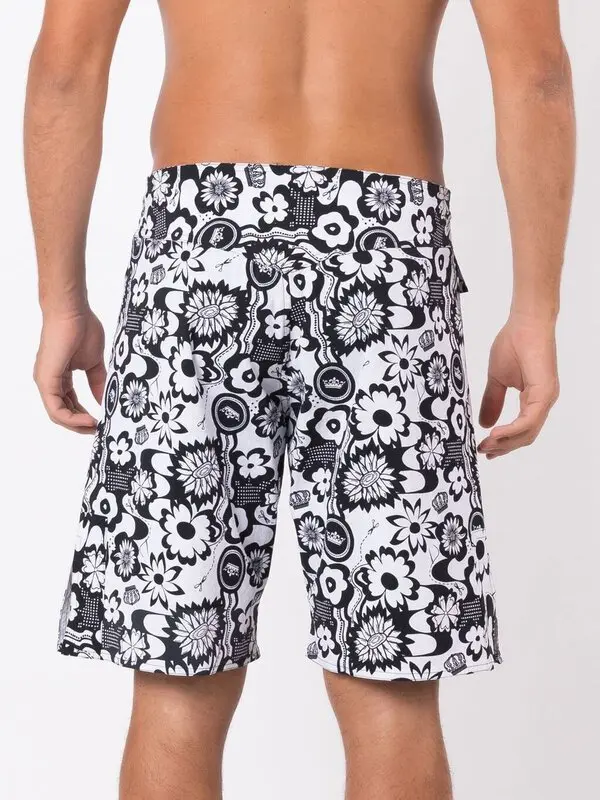 AMIR SLAMA Graphic-print Bermuda Shorts