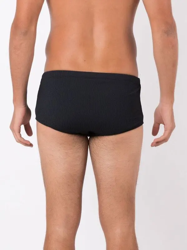 AMIR SLAMA Ribbed Swim Trunks
