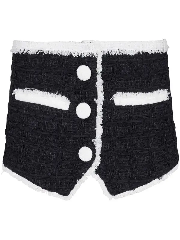 Balmain Tweed Mini Skirt