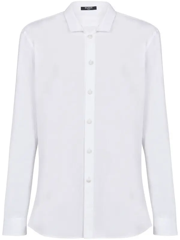 Balmain Slim-cut Poplin Shirt