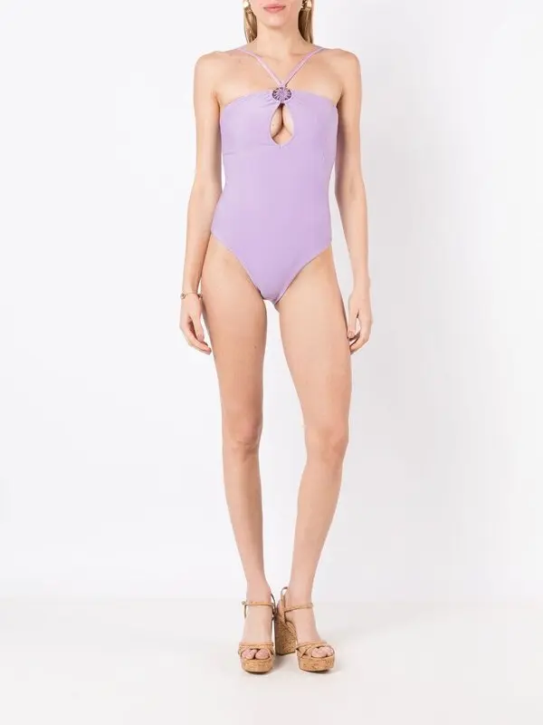 AMIR SLAMA Crochet-knit Swimsuit