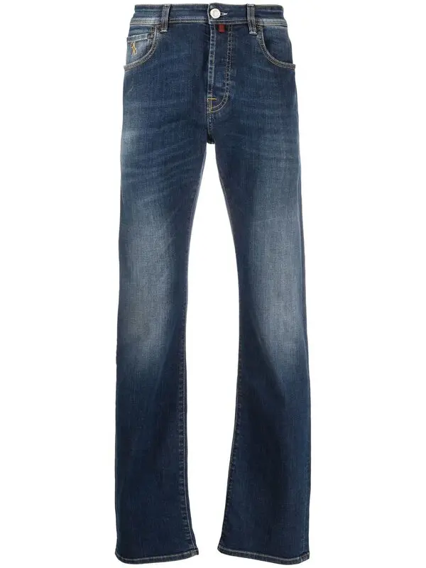 BILLIONAIRE Straight-leg Denim Jeans - Blue