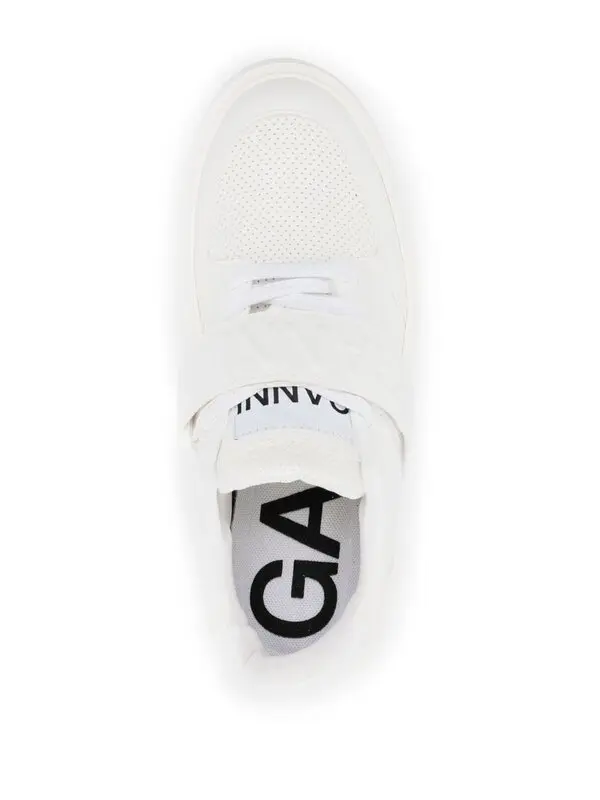 GANNI Logo-patch Low-top Sneakers