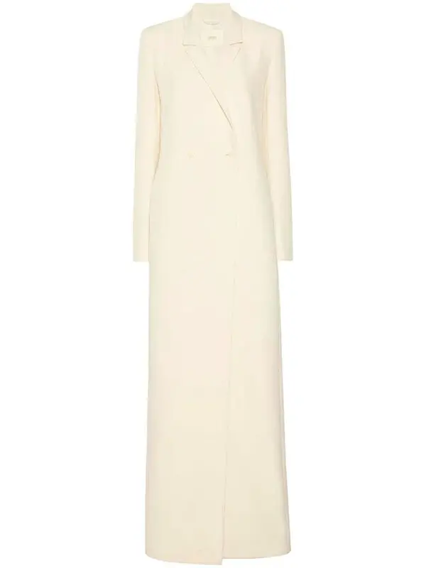 Lapointe Double Breasted Maxi Coat