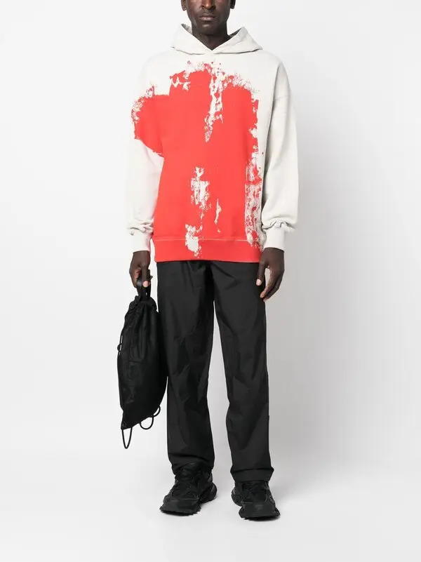 A-COLD-WALL* Paint Effect Cotton Hoodie