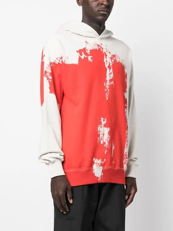 A-COLD-WALL* Paint Effect Cotton Hoodie