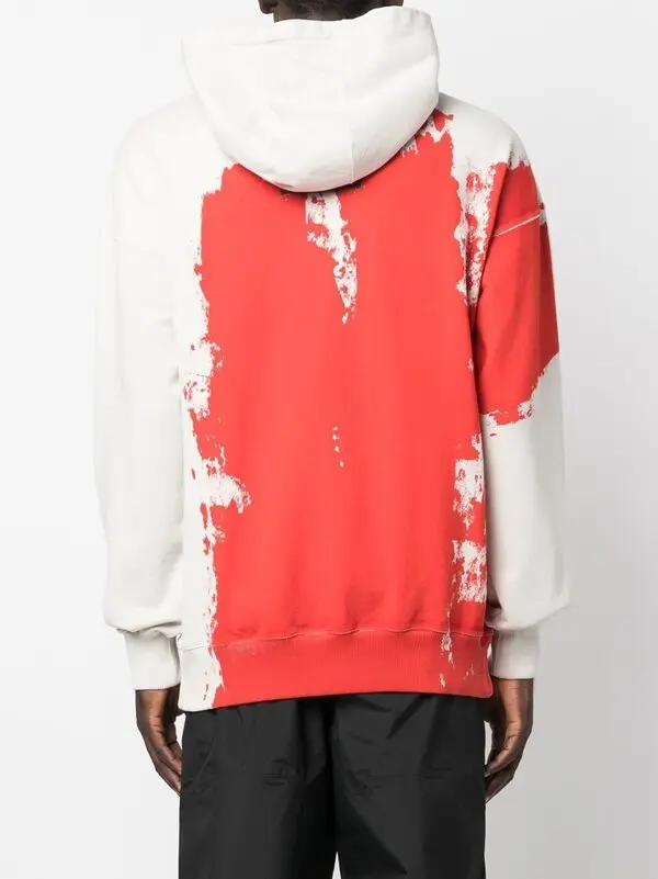 A-COLD-WALL* Paint Effect Cotton Hoodie