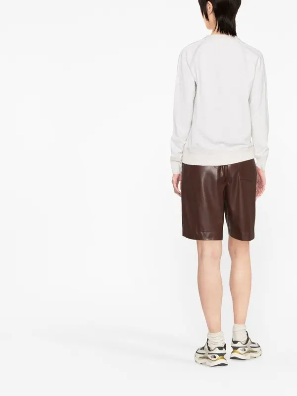 MARANT ETOILE Milla Logo-embroidered Sweatshirt - Neutrals