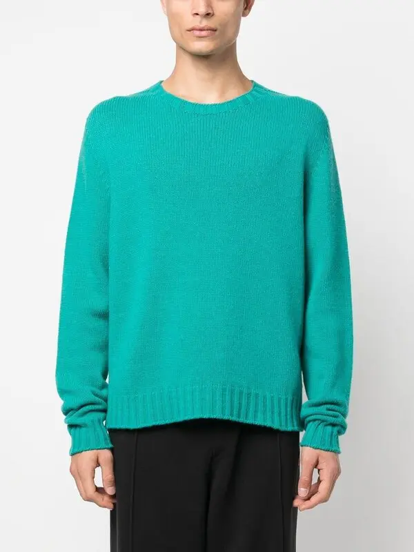 Palm Angels Logo-intarsia Jumper