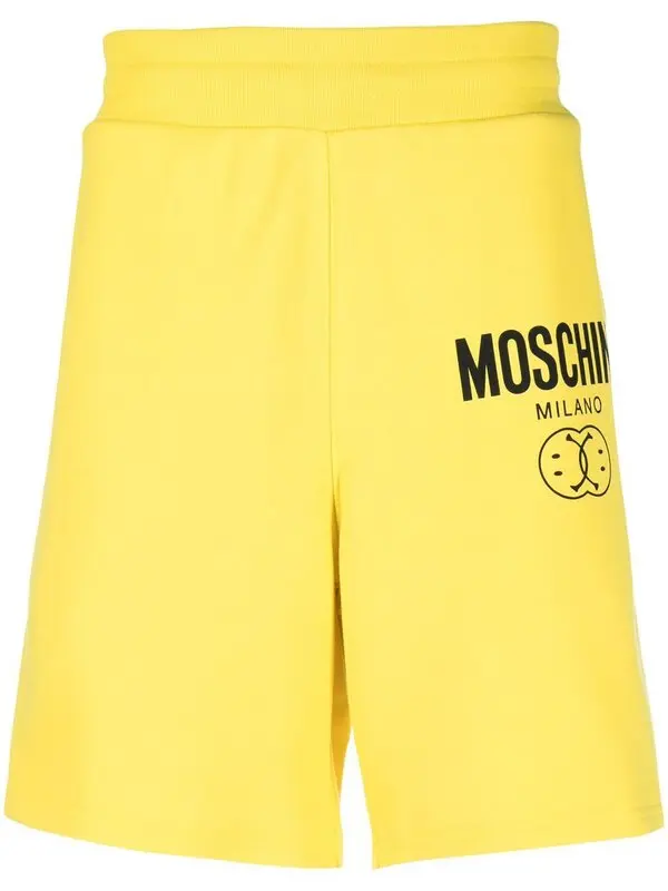 Moschino Print Track Shorts