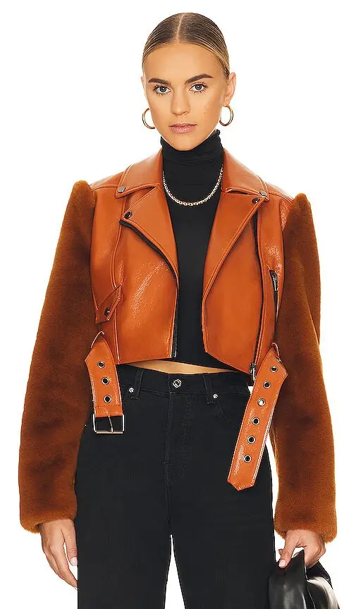 CAMILA COELHO Florencia Moto Jacket