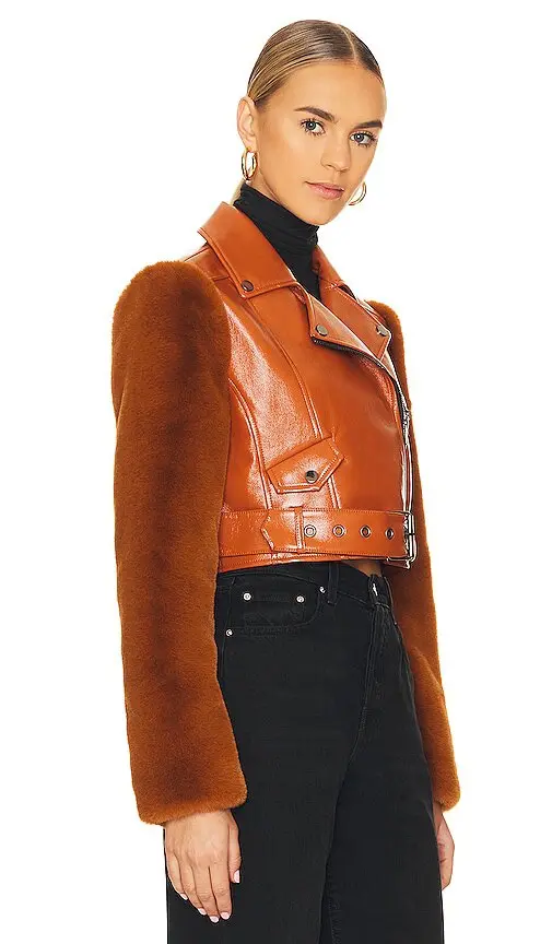 CAMILA COELHO Florencia Moto Jacket
