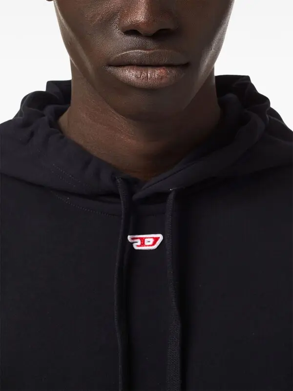 DIESEL® S-ginn-hood-d Logo-appliqué Hoodie