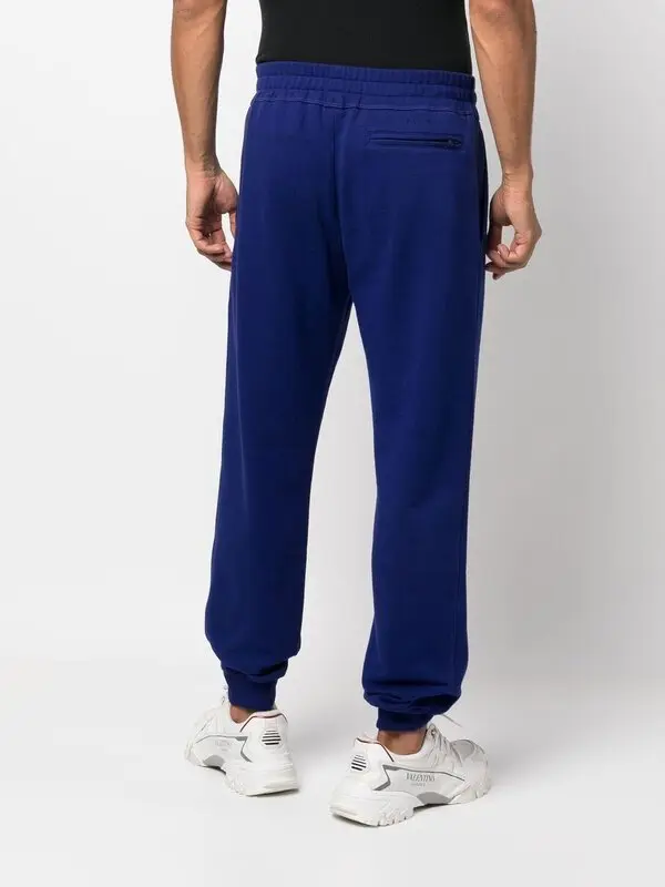 LANVIN Drawstring-waistband Detail Track Pants - Blue