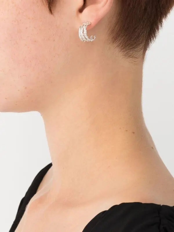 ALIGHIERI The Single Crumbling Hoop Earring