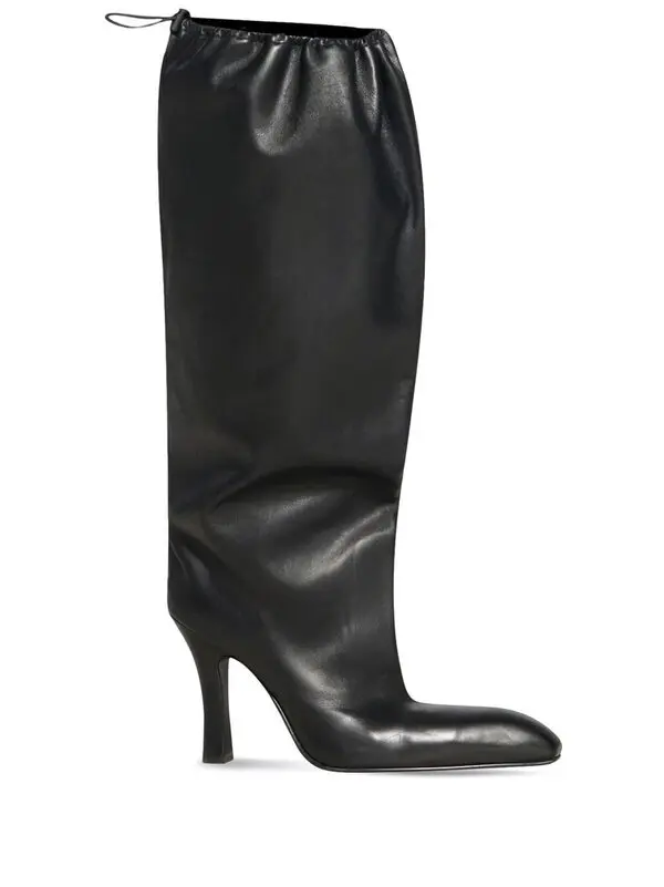 Balenciaga Falcon 105mm Leather Knee Boots