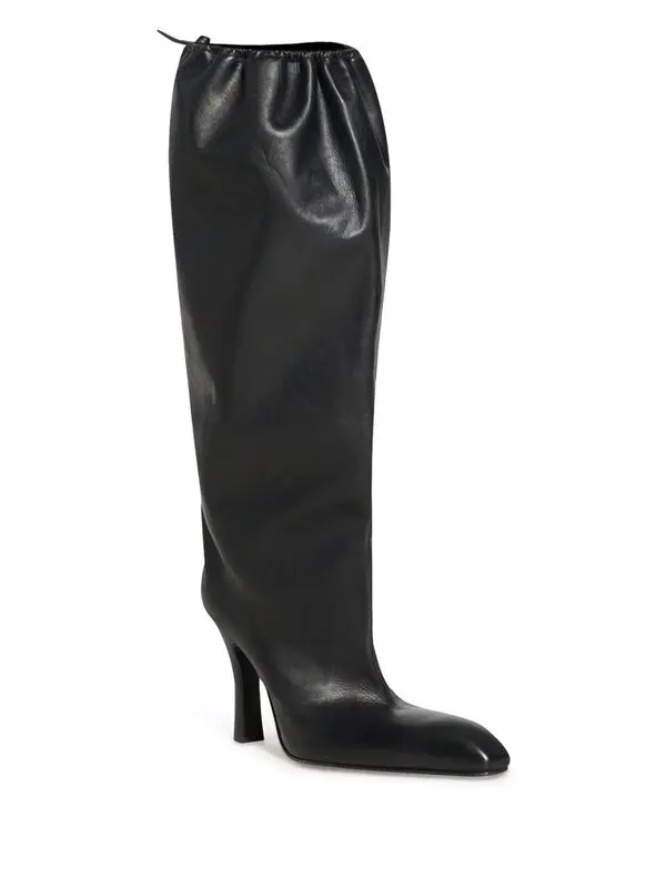 Balenciaga Falcon 105mm Leather Knee Boots