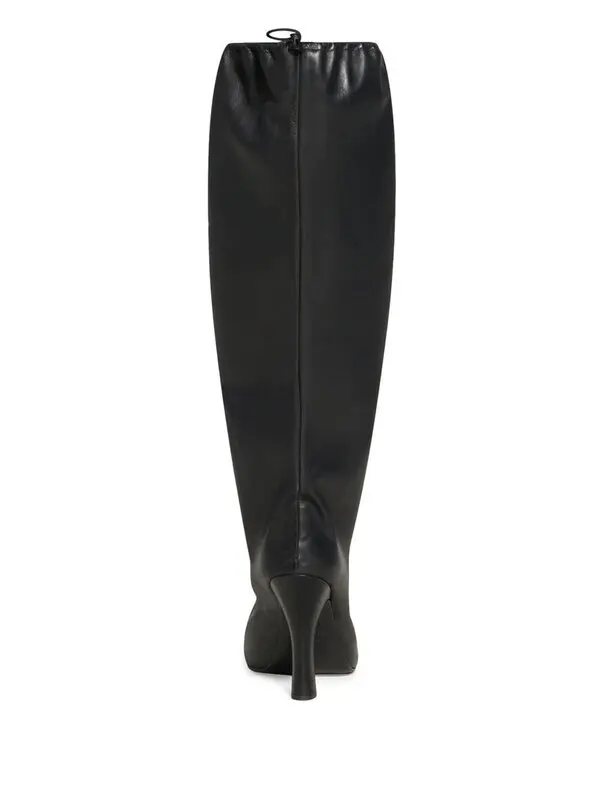 Balenciaga Falcon 105mm Leather Knee Boots