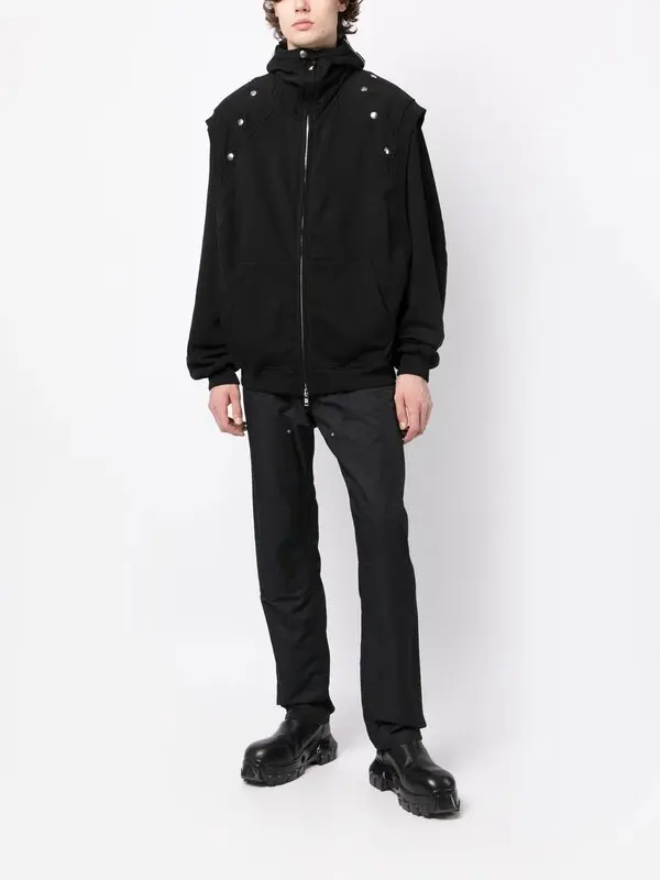 WALTER VAN BEIRENDONCK Hooded Zipped-up Jacket