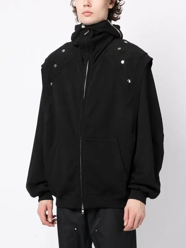 WALTER VAN BEIRENDONCK Hooded Zipped-up Jacket
