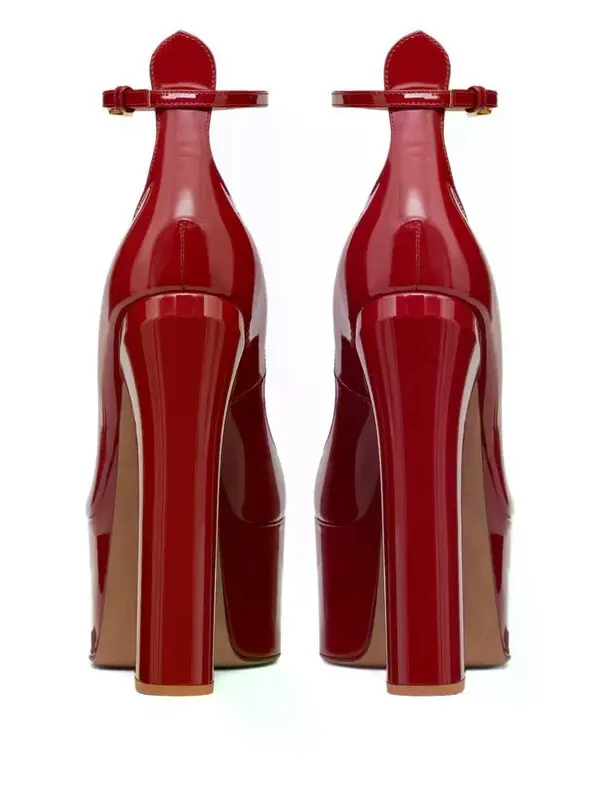 Valentino Garavani 155mm Tan-go Platform Pumps - Red