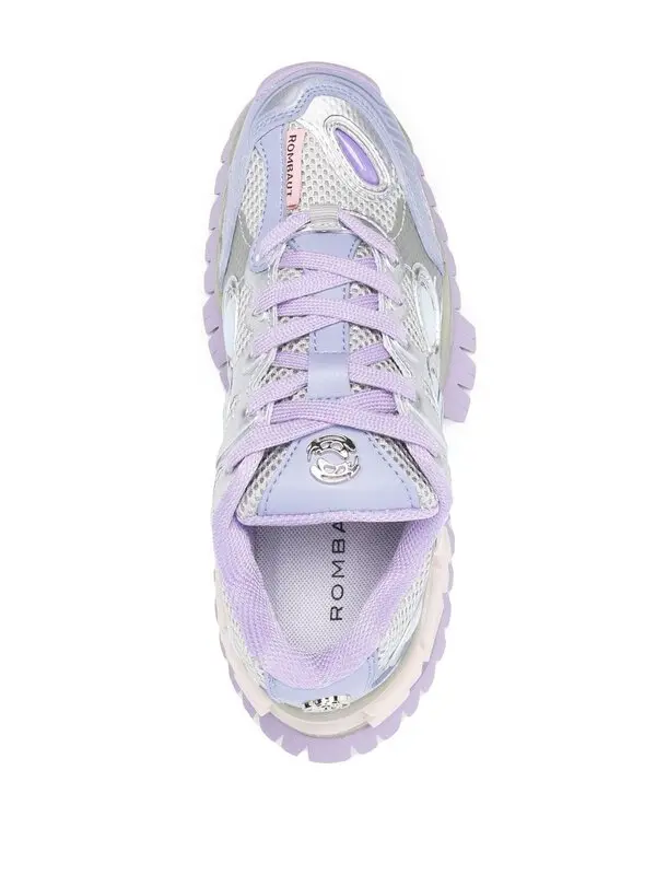 ROMBAUT Panelled Chunky Sneakers - Grey